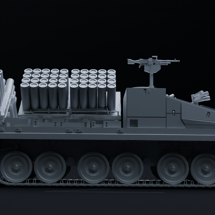 3D Printable British Stormer Shielder MInelayer vehicle by The Military ...