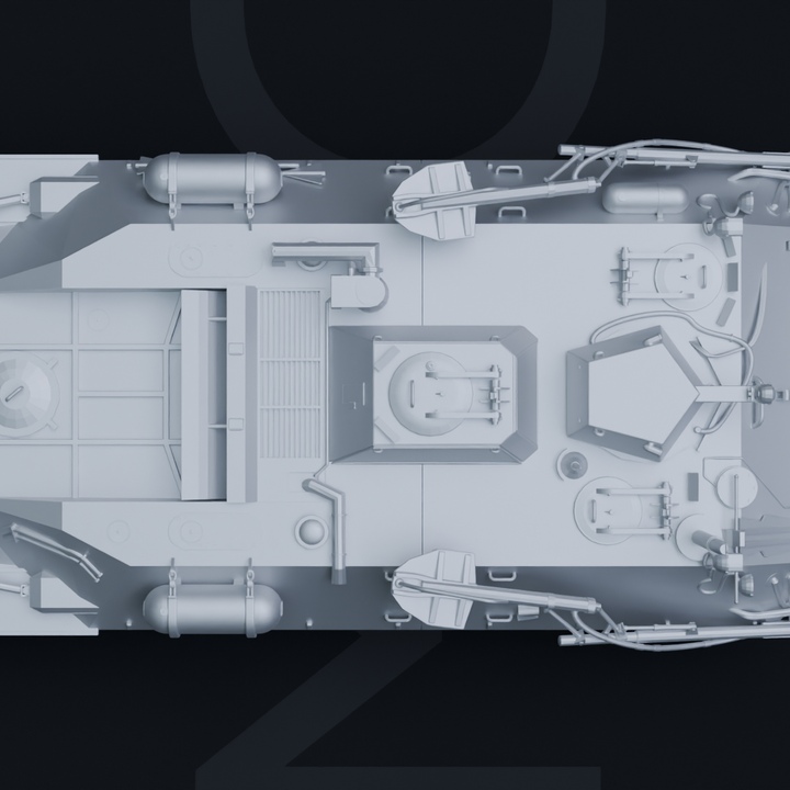 3D Printable Russian IRM Zhuk CEV by The Military Industrial Complex