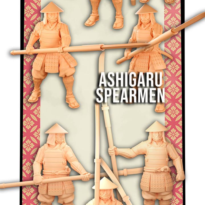 3D Printable Samurai Rising Pack by Saga Miniatures