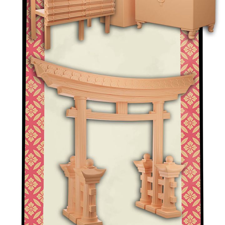 3D Printable Samurai Rising Pack by Saga Miniatures