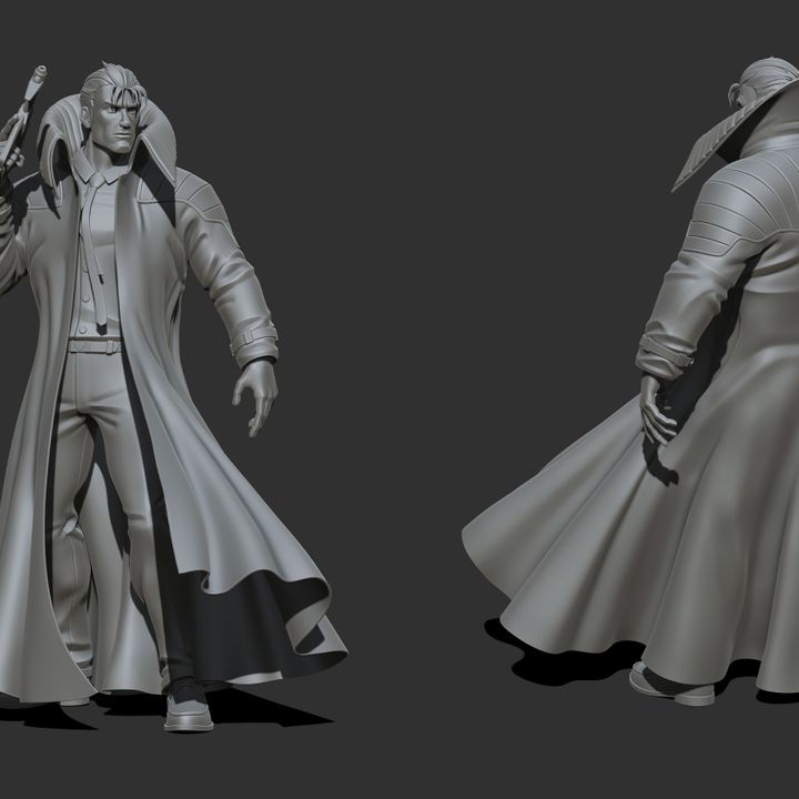 3D Printable Nathan Never - cyberpunk comic book character by Vicko ...