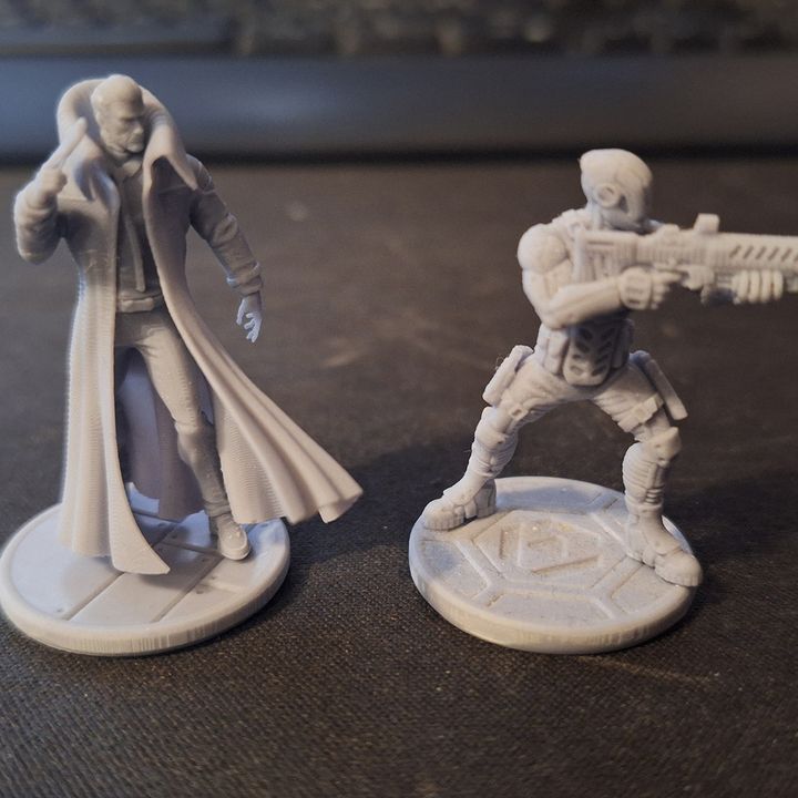 3D Printable Nathan Never - cyberpunk comic book character by Vicko ...