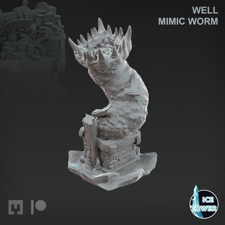 3D Printable Well - Mimic by Ice Tower