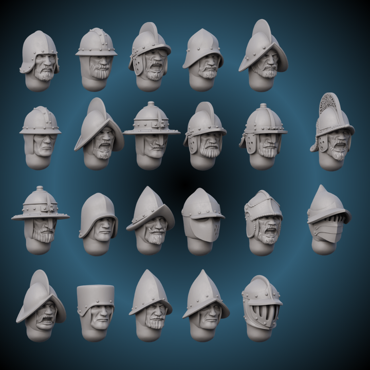 3D Printable Soldiers multipart by vector.miniatures