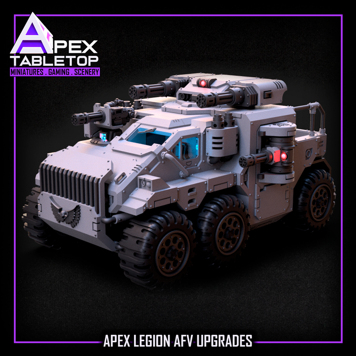 3D Printable Apex Legion AFV Upgrade Kit by Apex Tabletop