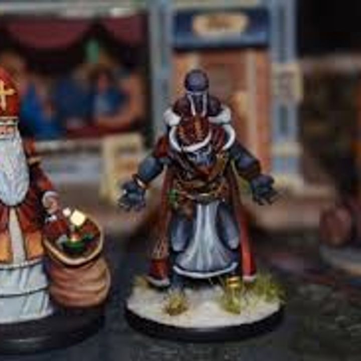 3D Printable Christmas Village Zombie Bundle by War in Christmas Village