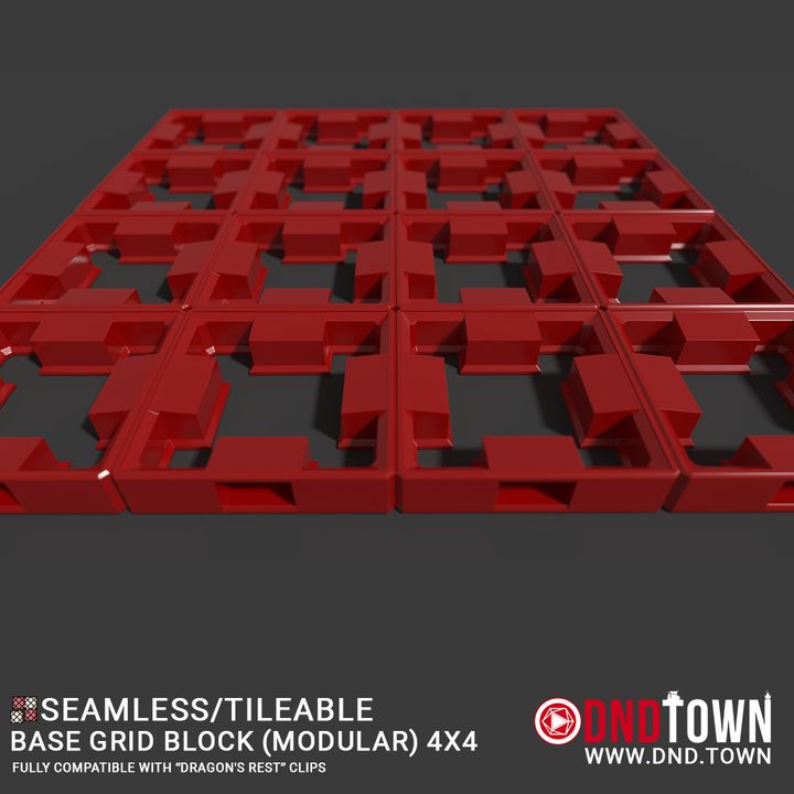 3D Printable Floor - Earth - Cracked Mud - 4x4 (16 Tiles) (GROOVED ...