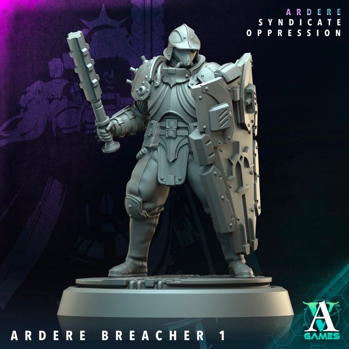 3D Printable Ardere - Syndicate Oppression - Bundle by Archvillain Games