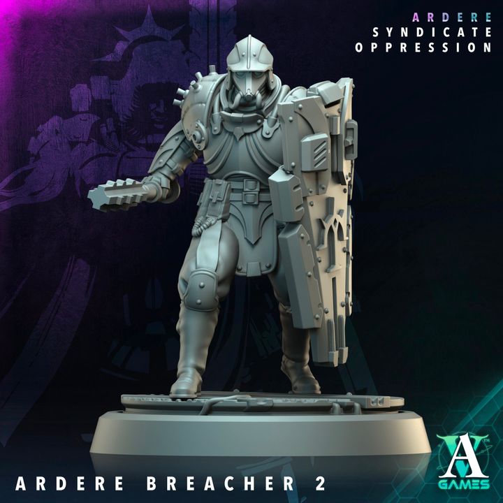 3D Printable Ardere - Syndicate Oppression - Bundle by Archvillain Games