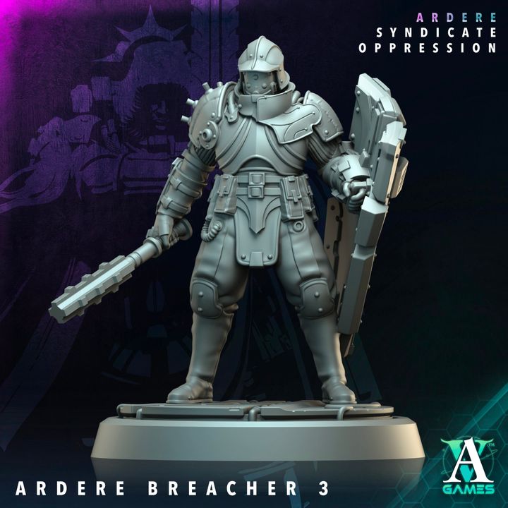 3D Printable Ardere - Syndicate Oppression - Bundle by Archvillain Games