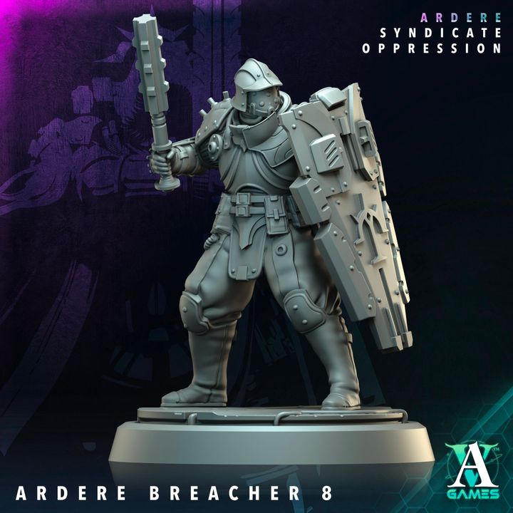 3D Printable Ardere - Syndicate Oppression - Bundle by Archvillain Games