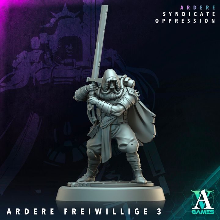 3D Printable Ardere - Syndicate Oppression - Bundle by Archvillain Games
