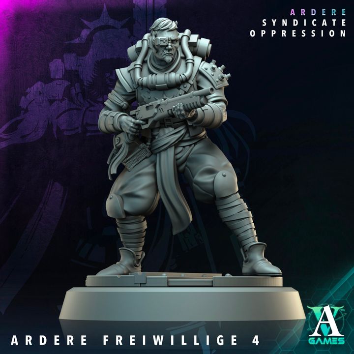 3D Printable Ardere - Syndicate Oppression - Bundle by Archvillain Games