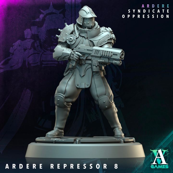 3D Printable Ardere - Syndicate Oppression - Bundle by Archvillain Games
