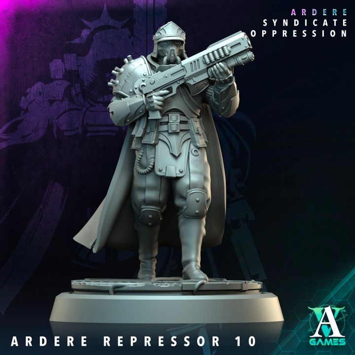 3D Printable Ardere - Syndicate Oppression - Bundle by Archvillain Games