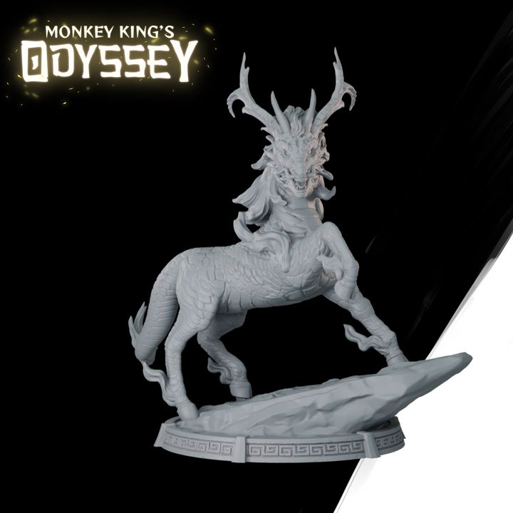 3D Printable Monkey King's Odyssey (32mm & 75mm) by Saga Miniatures