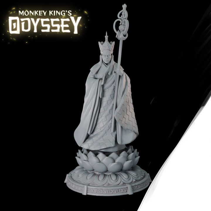 3D Printable Monkey King's Odyssey (32mm & 75mm) by Saga Miniatures