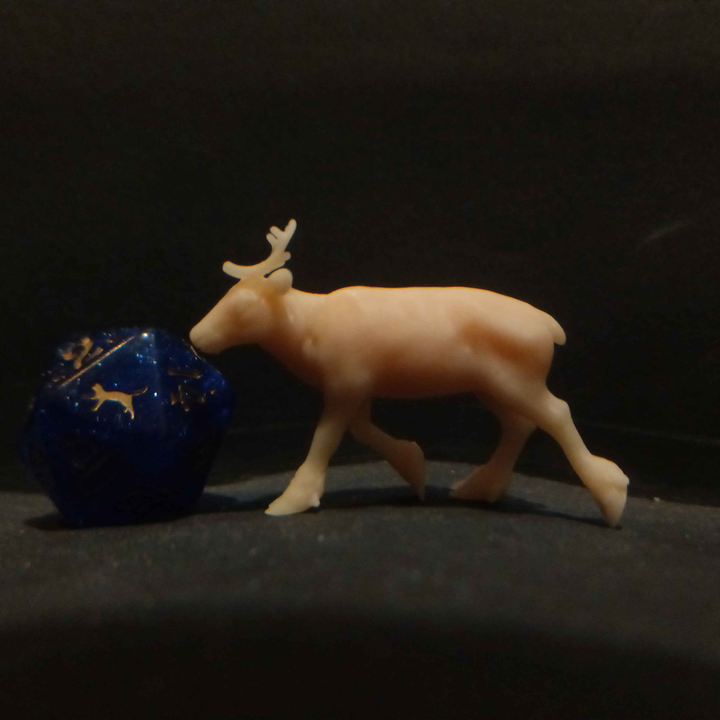 3D Printable Dasher - Reindeer by Snowball Sculpts