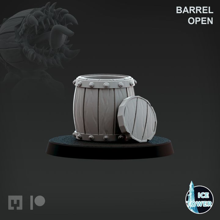 3D Printable Barrel - Mimic by Ice Tower
