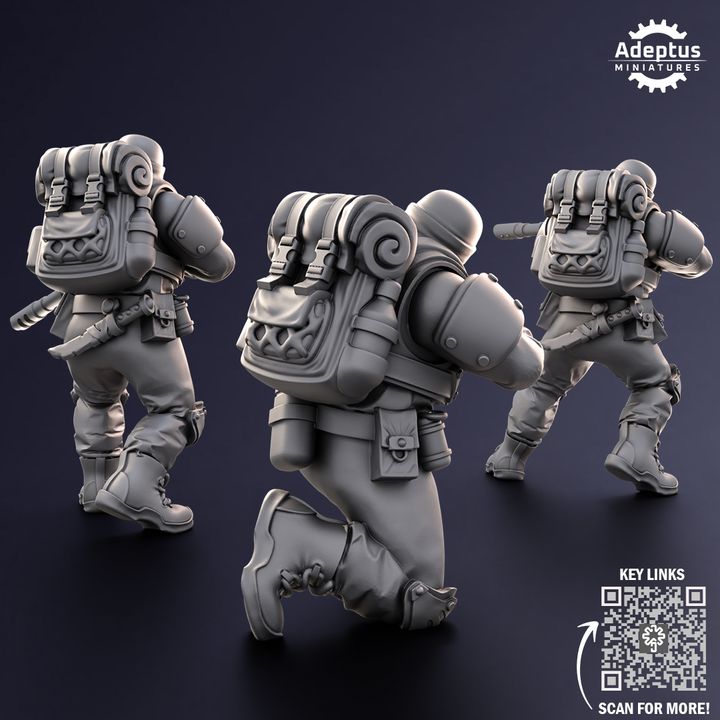 3D Printable Infantry Bundle. Sandshroud battalion. Imperial Guard by ...