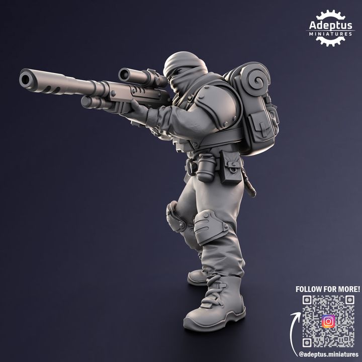 3D Printable Infantry Bundle. Sandshroud battalion. Imperial Guard by ...