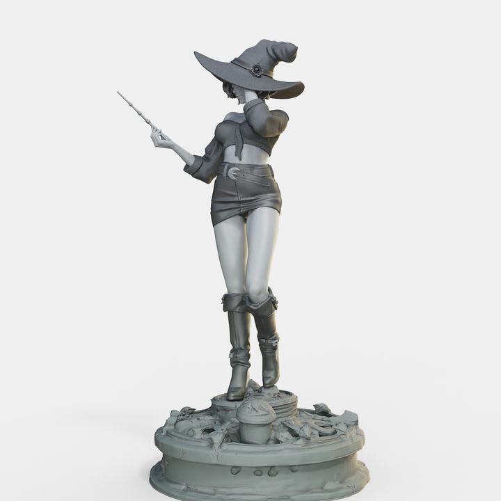 3D Printable 'Bloodbound Witches' by Female Miniatures by Female Miniatures
