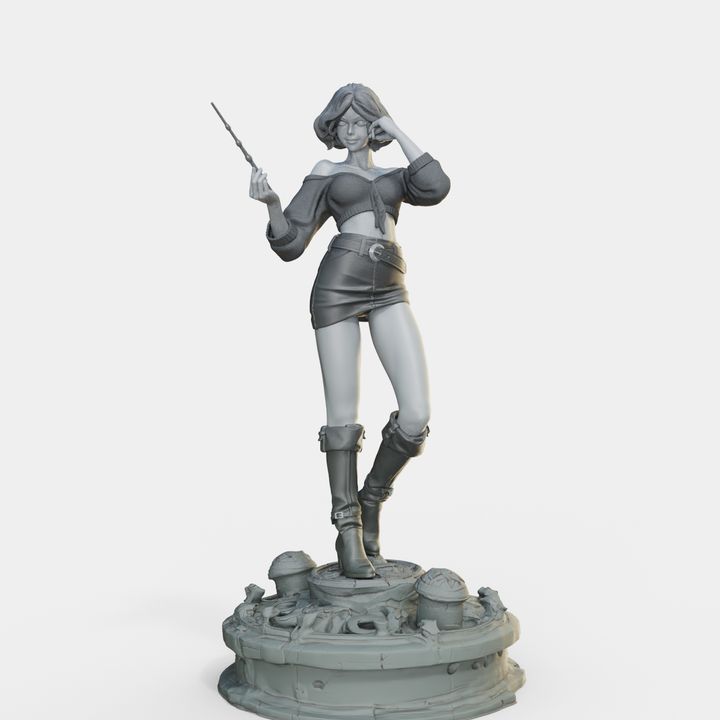 3D Printable 'Bloodbound Witches' by Female Miniatures by Female Miniatures