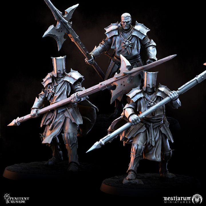 3D Printable Bulwark Linebreakers | Penitent Crusade | Paladin by ...