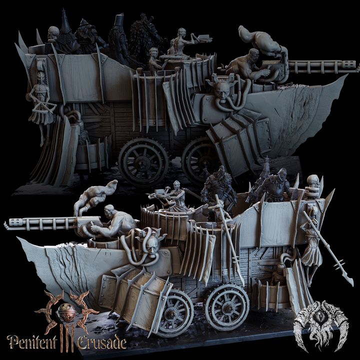 3D Printable Engines of Azerai: Collection | Penitent Crusade by ...