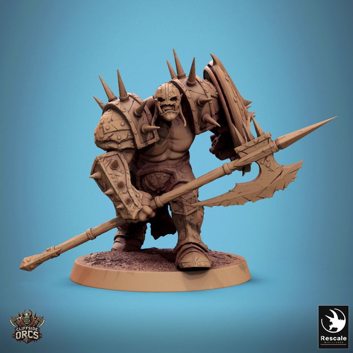 3D Printable Pack Infantry Orc by Rescale Miniatures