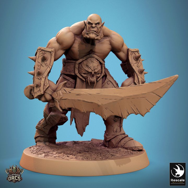 3D Printable Pack Infantry Orc by Rescale Miniatures
