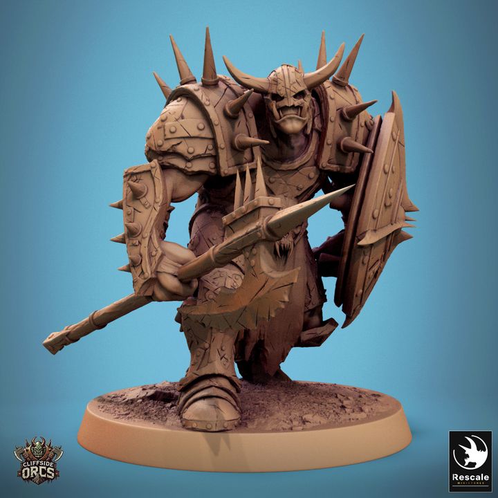 3D Printable Pack Infantry Orc by Rescale Miniatures
