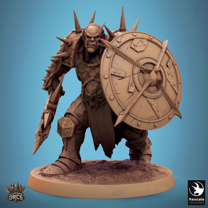 3D Printable Pack Brutal Orc by Rescale Miniatures