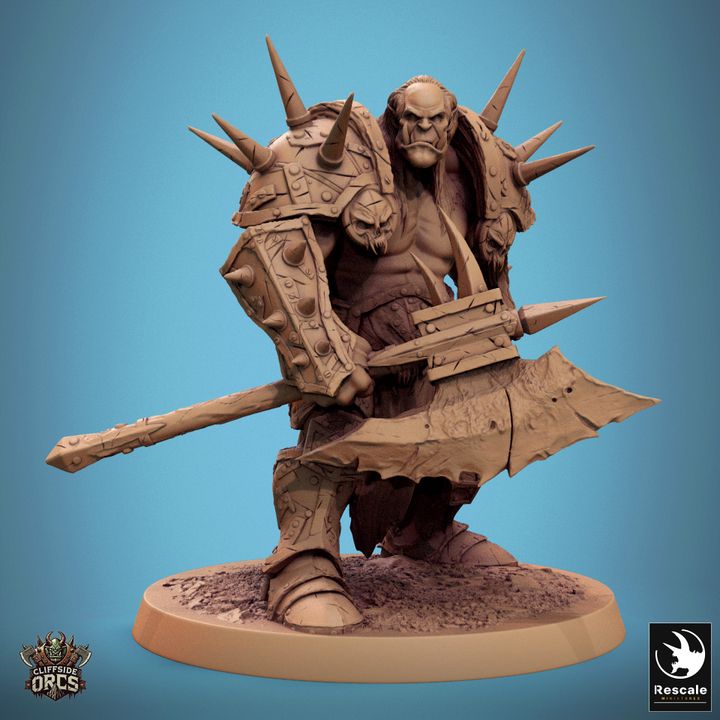 3D Printable Pack Brutal Orc by Rescale Miniatures