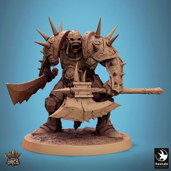3D Printable Pack Brutal Orc by Rescale Miniatures