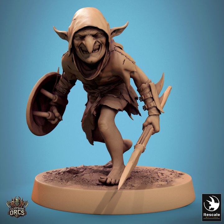 3D Printable Pack Brutal Goblin by Rescale Miniatures