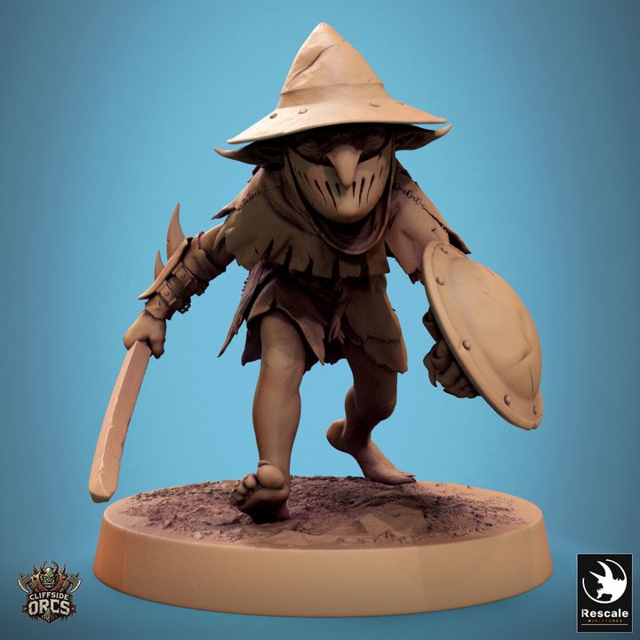 3D Printable Pack Brutal Goblin by Rescale Miniatures