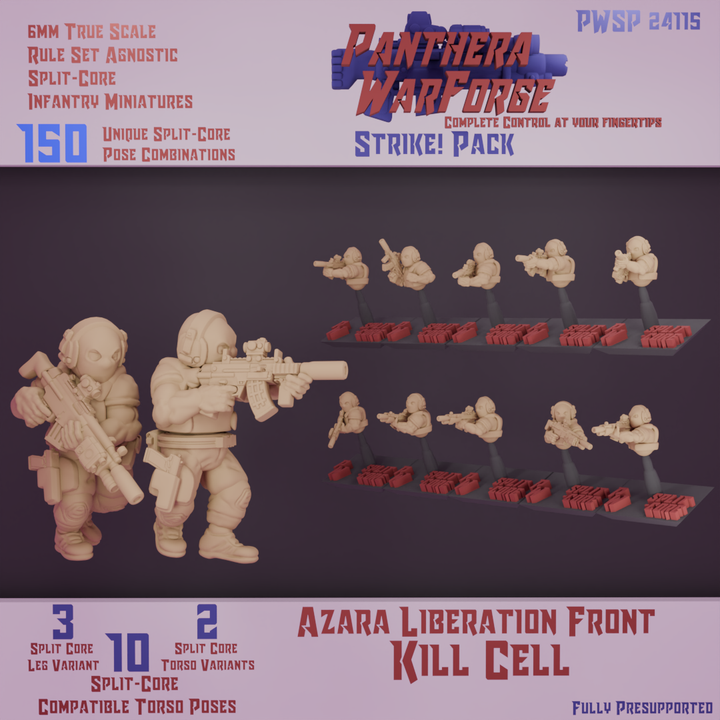 3D Printable ALF Kill Cell: Split-Core Strike Pack (6mm Real Scale) by ...