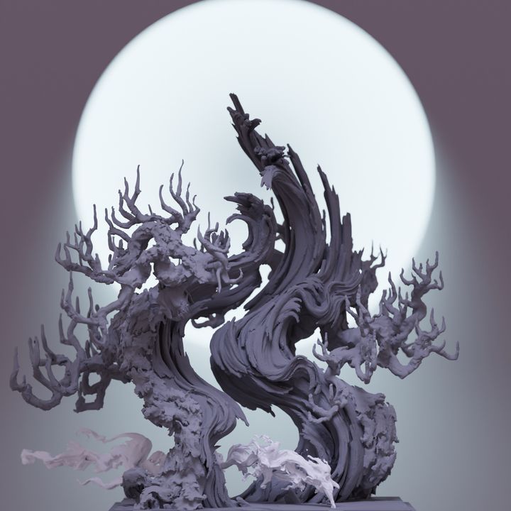 3D Printable Portal Tree by Dmytro Zamulin