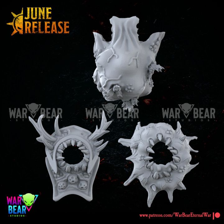 3D Printable Galactic Plague rangers Plague Brute by BattleCat Grim Wars