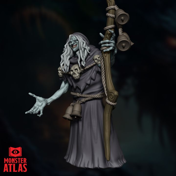 3D Printable Bheur Hag by Monster Atlas