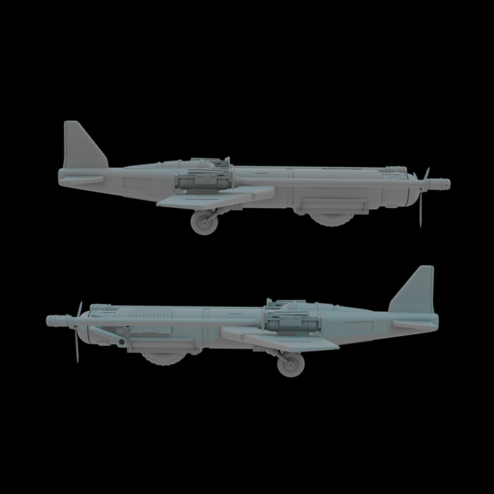 3D Printable Object 73 is a lightweight attack aircraft by Di