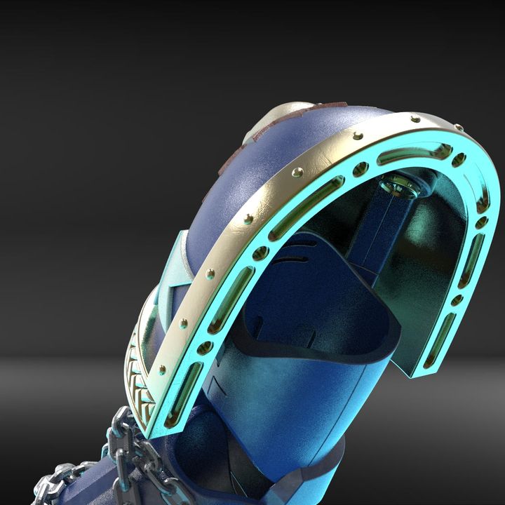 3D Printable Space Marine Armor Set - Free Sample by Aguilar Workshop