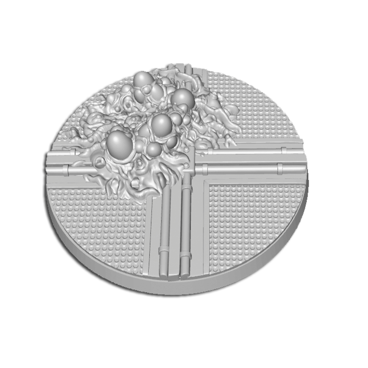 3D Printable TYRANIDS Bases and Toppers for your Miniatures by Warg'Name