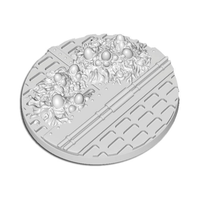 3D Printable TYRANIDS Bases and Toppers for your Miniatures by Warg'Name