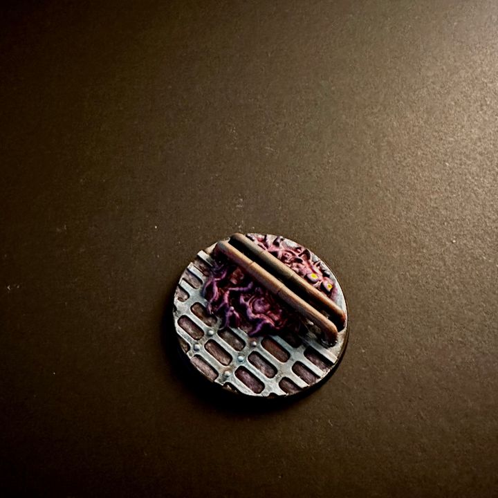 3D Printable TYRANIDS Bases and Toppers for your Miniatures by Warg'Name