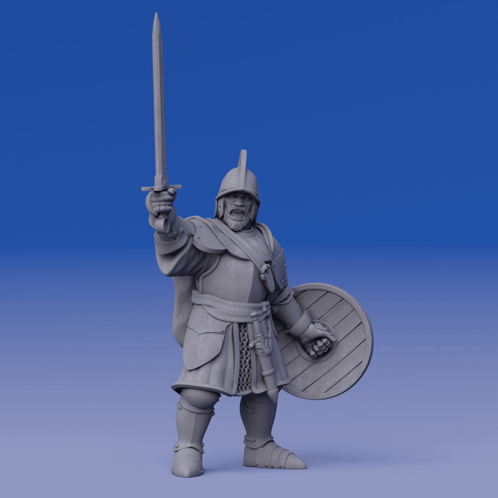 3D Printable Captain B multipart by vector.miniatures