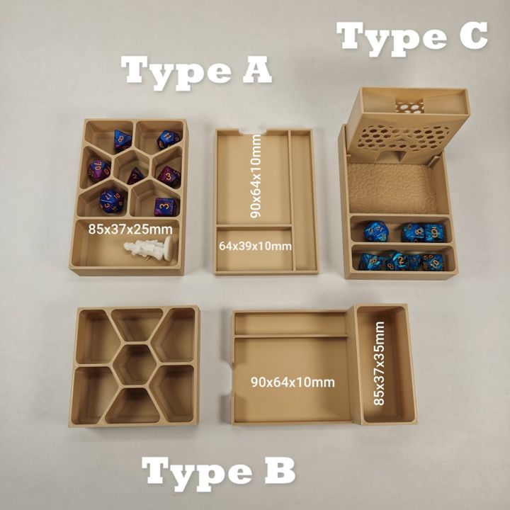 3D Printable DnD Dice Book by 3DTechDesigns