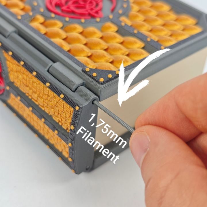 3D Printable DnD Dice Book by 3DTechDesigns