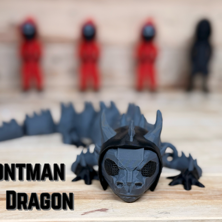 3D Printable Frontman Dragon by ENIQUE3D